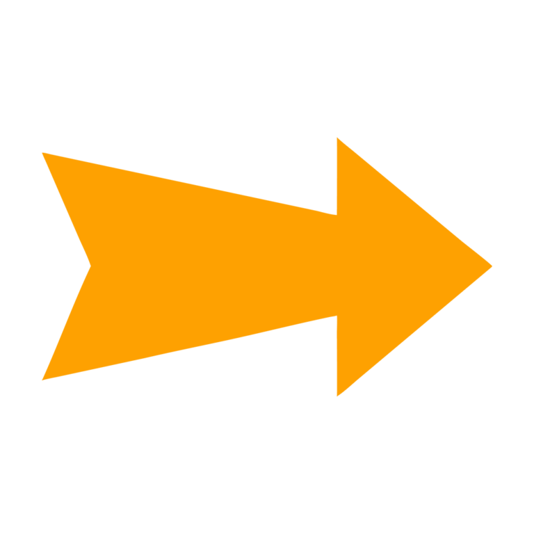 Bold Yellow Right Arrow PNG for Navigation | Arrow PNG