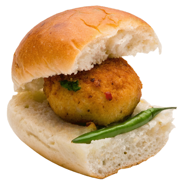 Mumbai Vada Pav PNG | Famous Indian Street Food | Arrow PNG